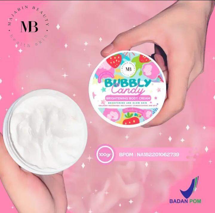[NEW FACE] MAJABIN BEAUTY - Bubly Candy Bright Body Cream | Lazada ...