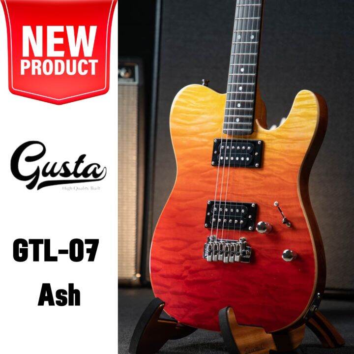 (มีของแถมพิเศษ) Gusta GTL-07 Ash กีต้าร์ไฟฟ้า Electric Guitar 3rd Floor ...