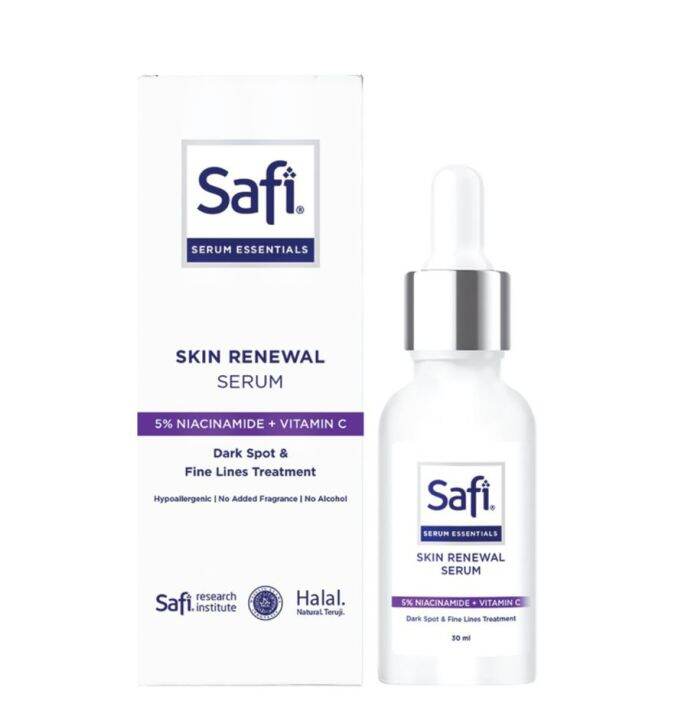 Safi Serum Essentials Skin Renewal Serum 5% Niacinamide + Vitamin C ...