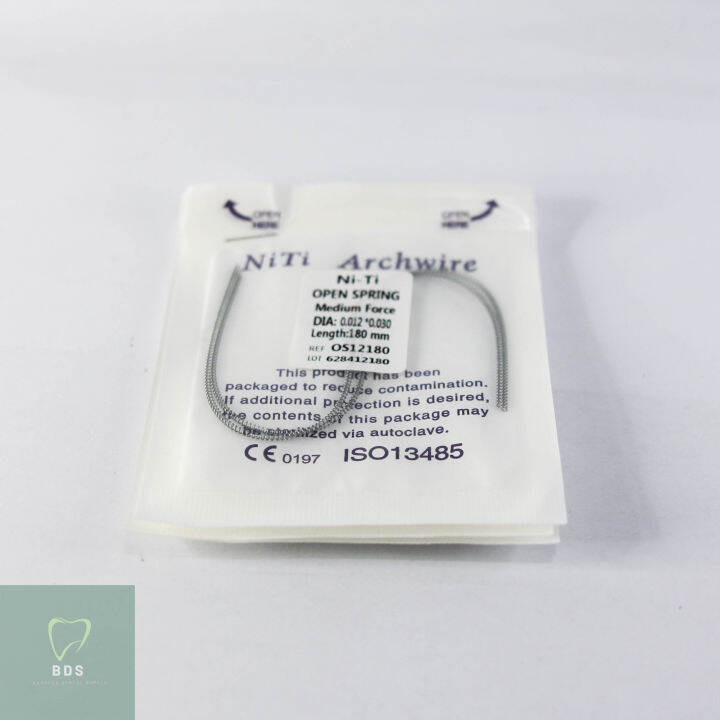 Niti Open Coil Spring 2pcs/pack | Lazada PH