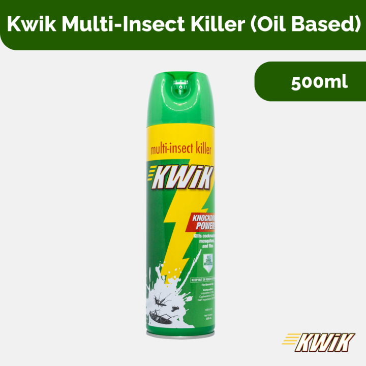 KWIK Multi-Insect Killer (Oil-Based) 500mL | Lazada PH