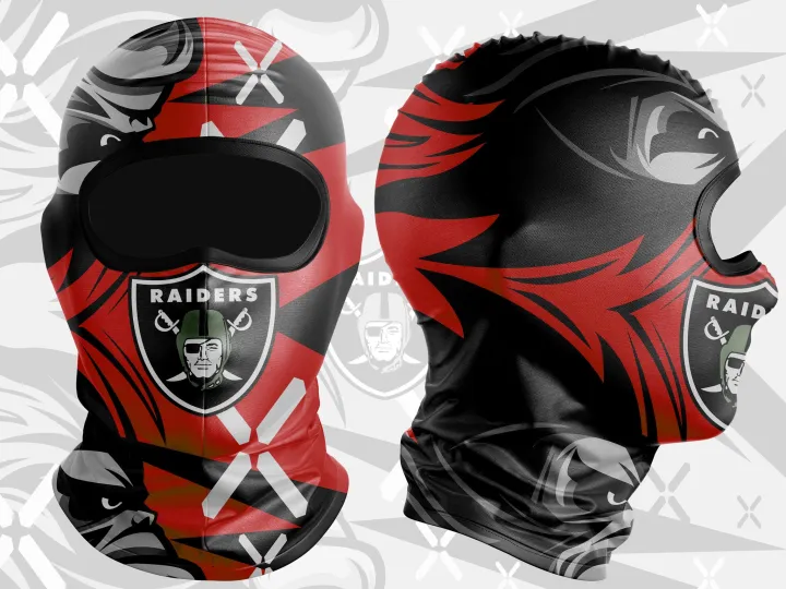RAIDERS BALACLAVA full mask motor riding gear full sublimation high ...