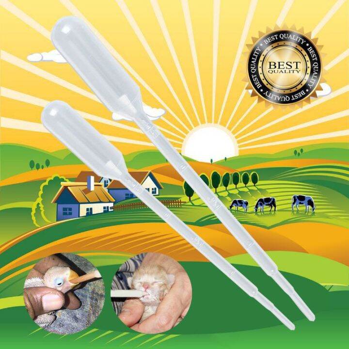 Pipet plastik 3ml I alat bantu makanan,sirup atau susu kucing | Lazada ...