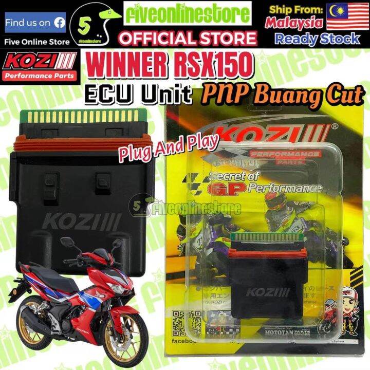 ECU HONDA RSX 150 RS150 RSX KOZI ECU Unit Racing PNP Y125Z Buang Cut ...