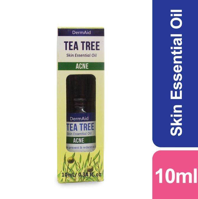 DERMAID Tea Tree Skin Essential Oil Acne 10ML | Lazada PH