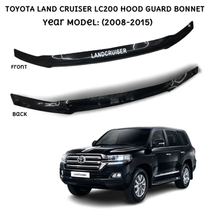 CPA ABS Bonnet Hood Guard Deflector Cover for Toyota Land Cruiser LC200 ...