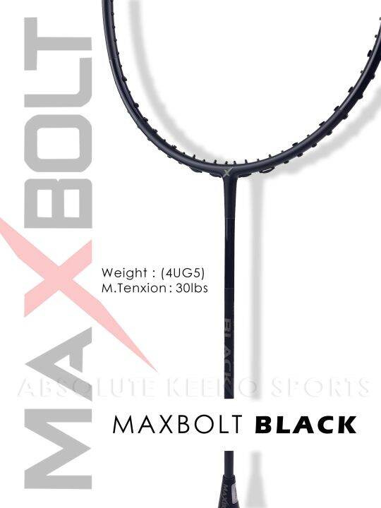 Maxbolt BLACK Badminton Racket | Lazada