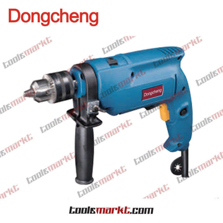 Dongcheng DZJ02-13 Bor Tembok Listrik Impact Drill 13mm DZJ0213 ...
