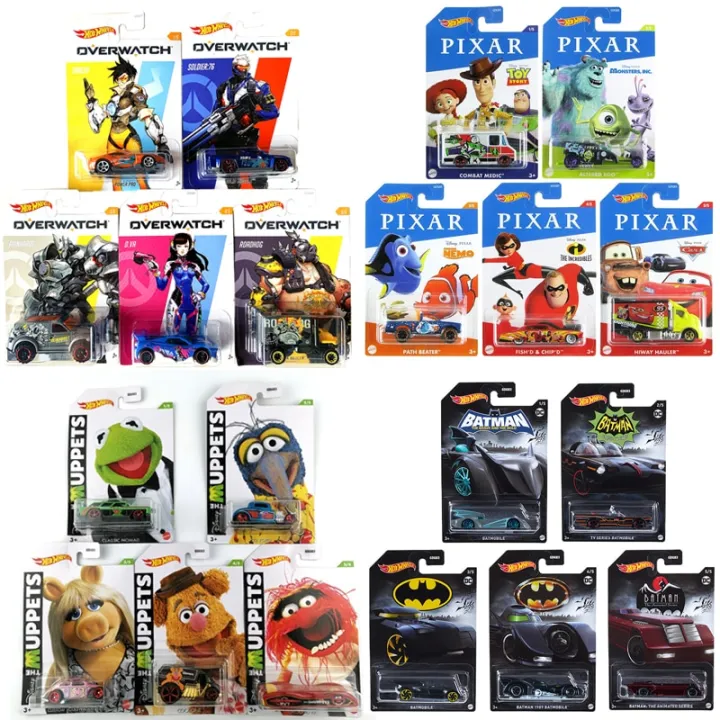 Hot Wheels Entertainment Collection Batman The Muppets And Pixar ...