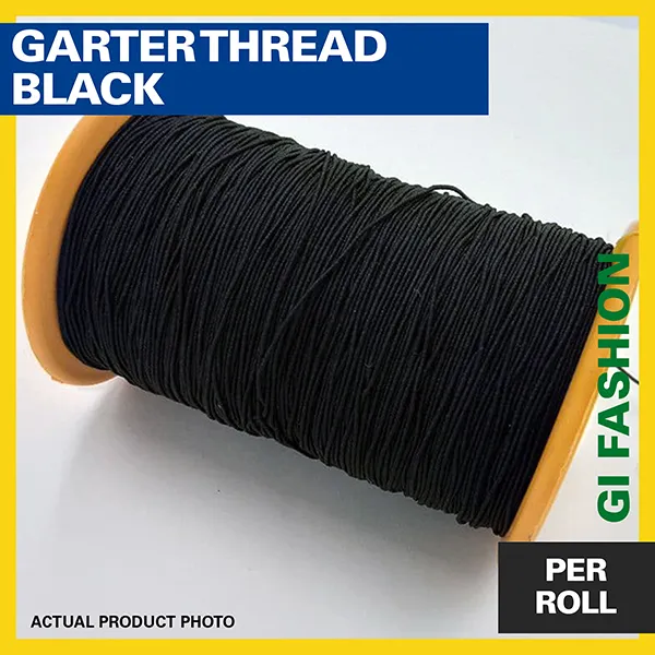 Elastic Garter Thread black for tags shirring smocking sewing | Lazada PH