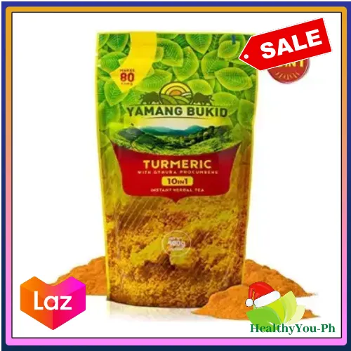 Original Yamang Bukid 10 in 1 Turmeric Tea 400g- Herbs Tea, Herbal Tea ...