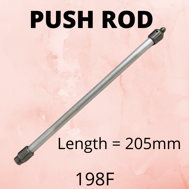 Push Rod 198F (205mm) for Single Piston Air-cooled Diesel Engine ...