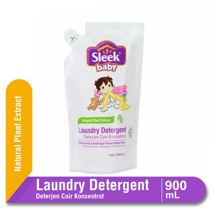 Toko Bayiku - Sabun Laundry Sleek 900ml / Sabun botol Sleek 450ml / Sabun Sleek baby botol ...