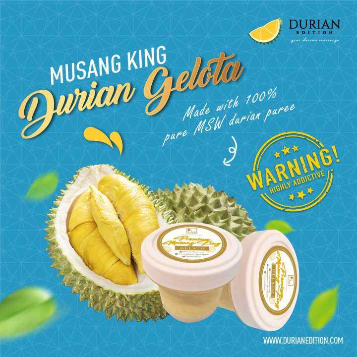[Durian Edition] Musang King Durian Gelato 100g [Redeem in-store ...