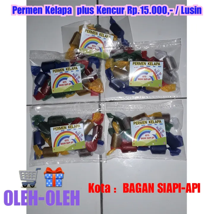 Permen Kelapa plus Kencur. Food Healthy Oleh-Oleh Khas Kota Bagan SiApi ...