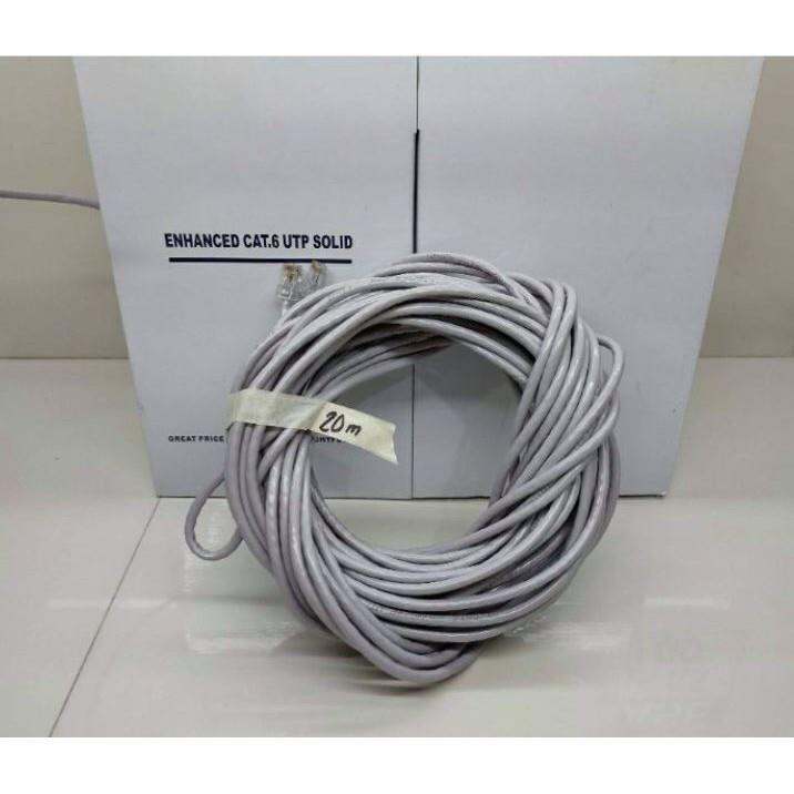 Cat5 UTP Cable 20meters per order with RJ45 | Lazada PH