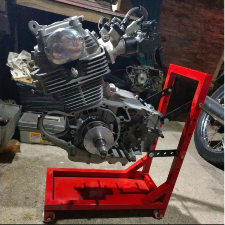 stp pegangan mesin engine stand model bak dudukan mesin alat penyangga ...