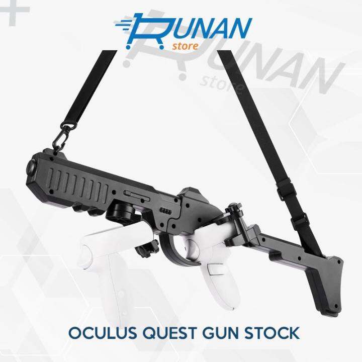 Oculus Quest 2 1 Rifle Gunstock - Pistol VR Extender Grip Metaverse ...