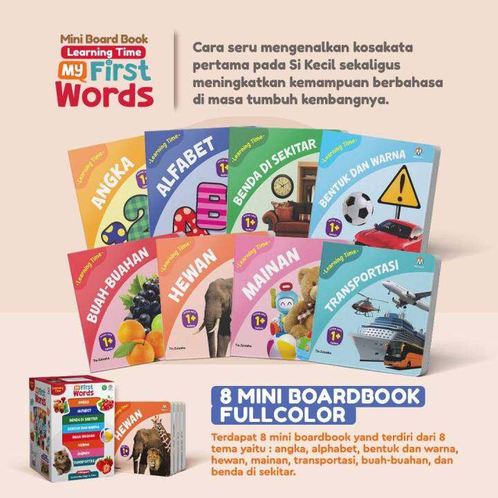 LEARNING TIME my FIRST WORD Animal World Seri Seri Adab Anak Islam Belajar Adab dengan Cerita ...