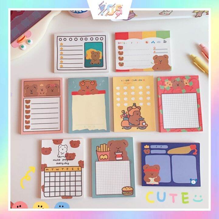 [Có sẵn] Tập giấy note - sticky note xinh xắn tiện lợi | Lazada.vn