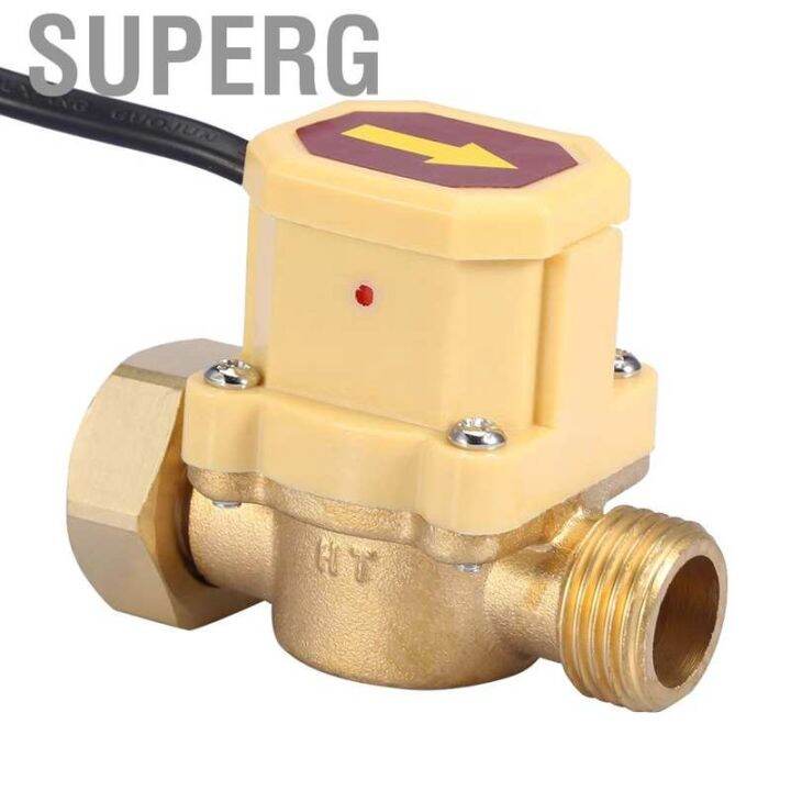 [Ready Stock] Superg G34-G12 Thread Water Pump Adjustable Flow Sensor Pressure Automatic Control ...