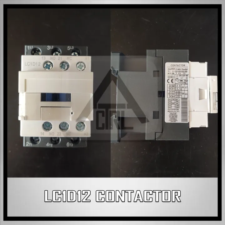 LC1D SERIES CONTACTORS (LC1D12 , LC1D25, LC1D32, LC1D50, LC1D65, LC1D80 ...