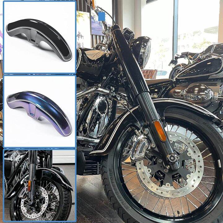 Allotmark Motorcycle Front Fender Splash Mud Dust Guard Mudguard For ...
