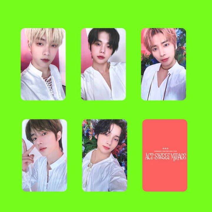 Tomorrow X Together PhotoCards TXT World Tour Act: Sweet Mirage Photo Cards TXT New Album MOZ ...