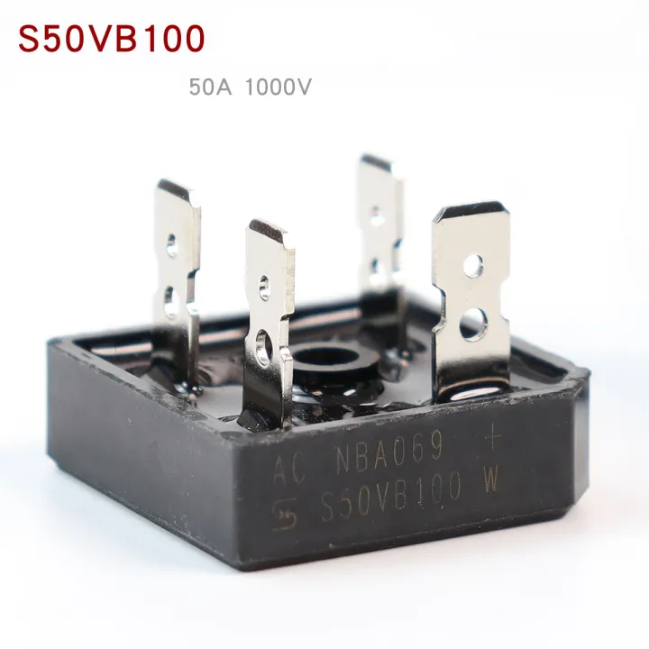 New S50VB100 Silicon Bridge Rectifier Bridge 50A Bridge Heap Inverter ...