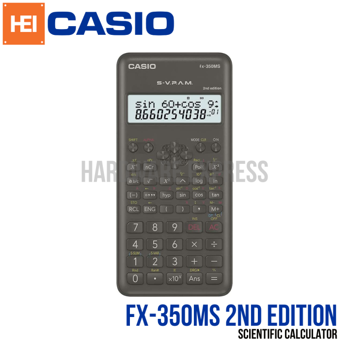 Casio fx-350ms 2nd Edition Scientific Calculator | Lazada PH