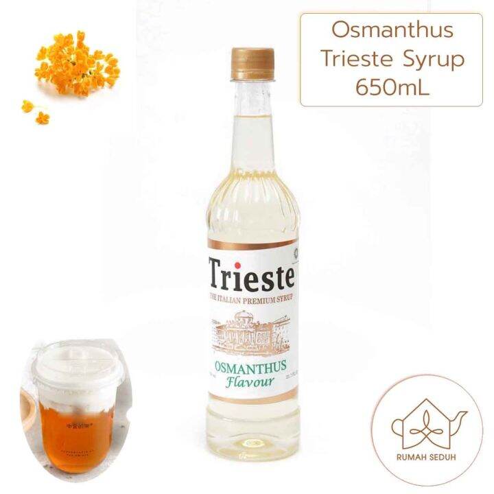 650mL Trieste Osmanthus Syrup - Sirup Bunga Osmantus - Sirup Devilwood ...