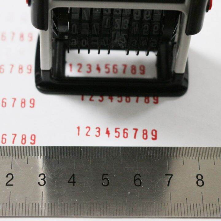 Sony S-449 automatic ink return stamp 5/6/7/8/9 digit adjustable ...
