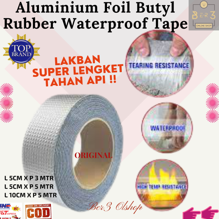 Lakban Solasi Aluminium Foil Isolasi Solatip Rubber Tape Isolatip ...