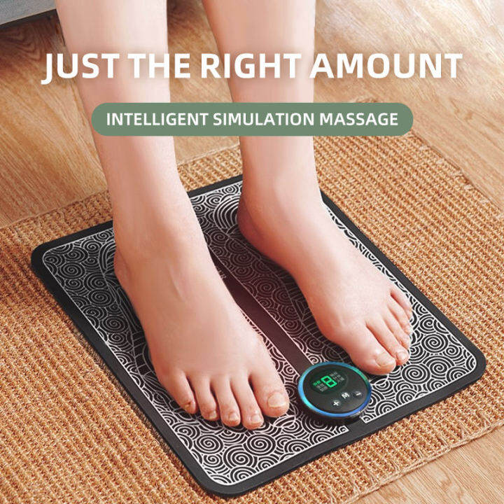 Muscle Stimulation Foot Massager Pad EMS Health Relax Physiotherapy ...