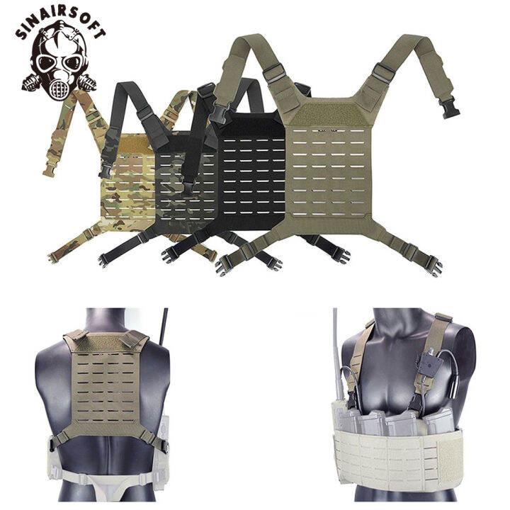 SINAIRSOFT Tactical DM Back Panel D3 SS MK Series Chest Hanging MOLLE ...