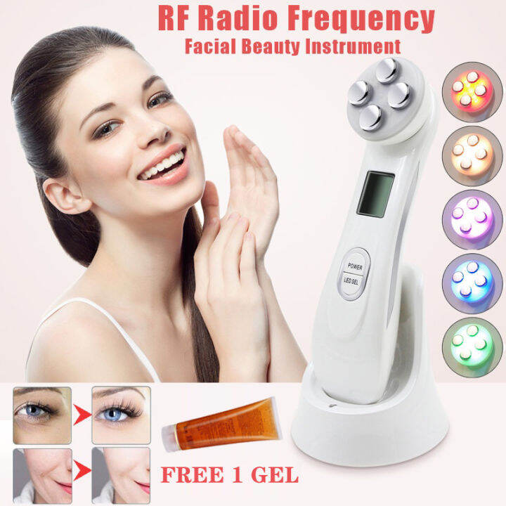 RF Machine Beauty Wand Device All in One Electroporation RF Face Massager Radio Frequency Facial ...