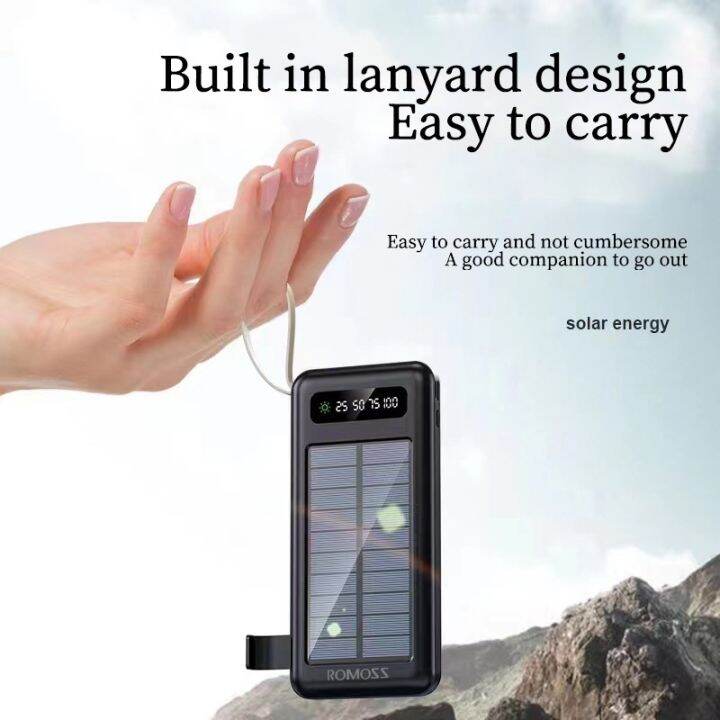 Original Romoss KC16 10000mah FAST Charge Solar PowerBank Bracket With ...