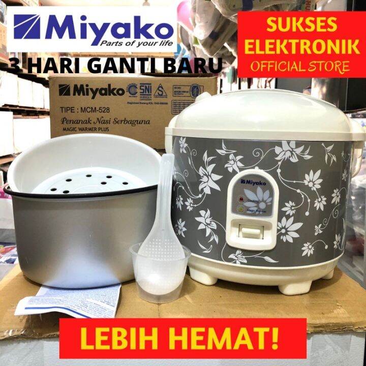 RICE COOKER MIYAKO 1,8 LITER / MAGICOM MEJICOM MIYAKO MCM-528 2 L ...