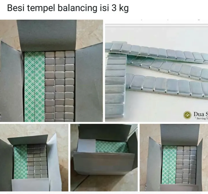Besi Tempel Balancing Isi 50 Pcs 3 Kg Good Product | Lazada Indonesia