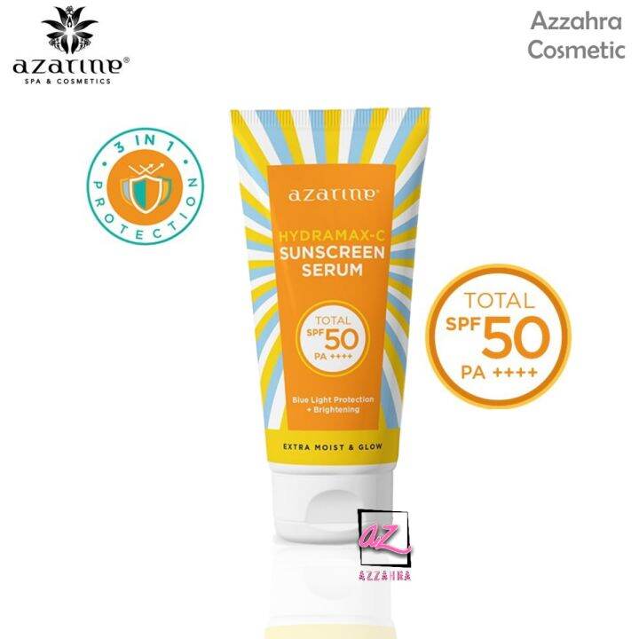 AZARINE Hydramax-C Sunscreen Serum SPF 50 PA+++ - 40ml | Lazada Indonesia