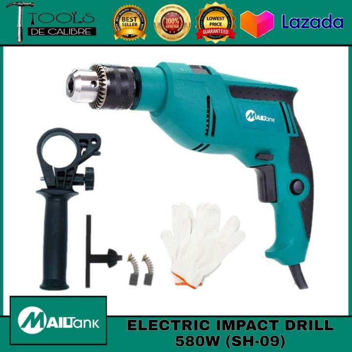 Mailtank Impact Drill / Hammer Drill 580W (SH09) | Lazada PH