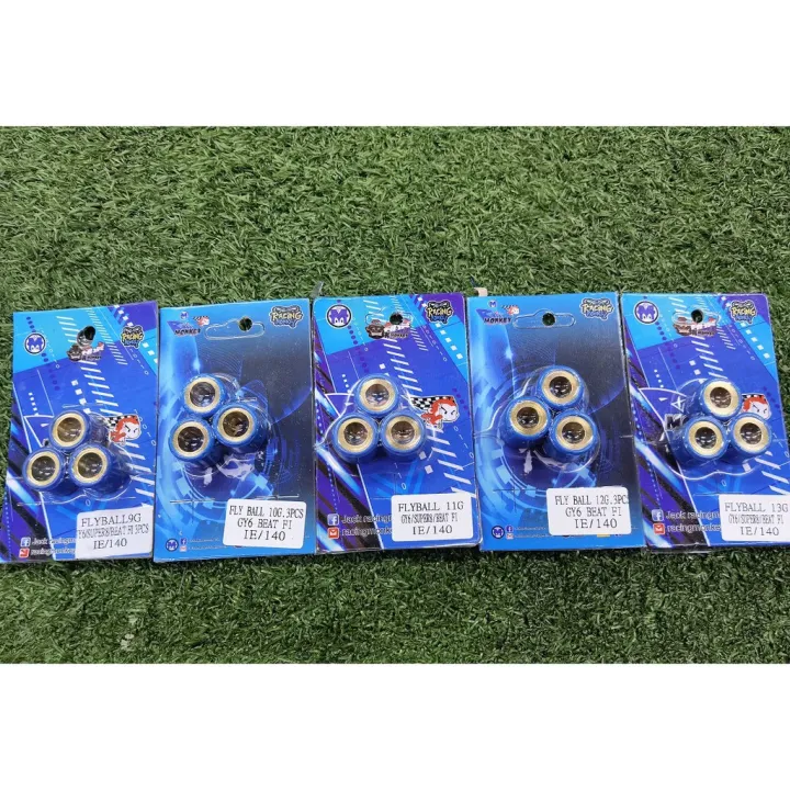 Flyball 3 pcs GY6/Super8/BEAT FI/ Rusi Gala Royal Venus Passion Flair ...