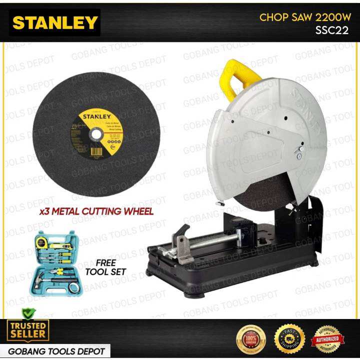 STANLEY Chop Saw / Cut-Off Saw 2200W SSC22 with FREE TOOLSET | Lazada PH
