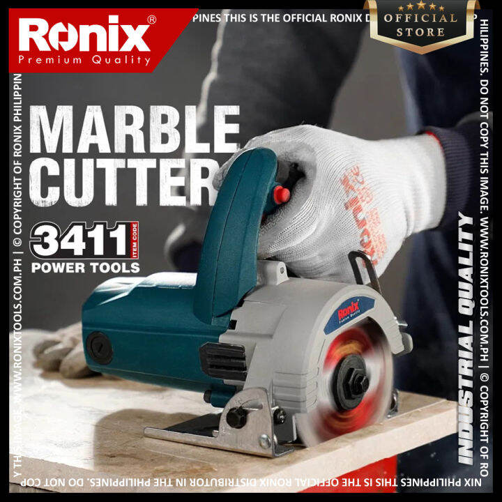 Ronix 3411 Marble Cutter, 1500W, 14000RPM 115 mm at a speed of 14000 ...