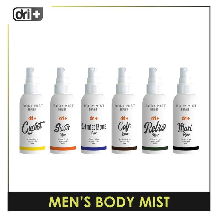 Dri Plus Men's Body Mist 1 piece ODGBM1101 | Lazada PH