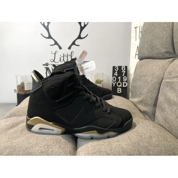 【Original Best Quality】 Jordanes 6 Retro Mens Basketball Shoes Black ...