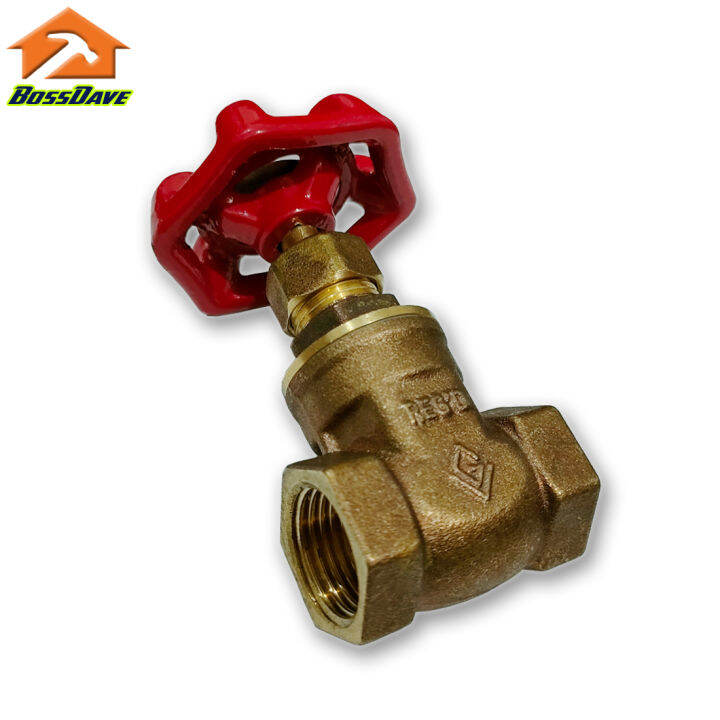 GV Gate Valve Brass Heavy Duty 1/2 | Lazada PH