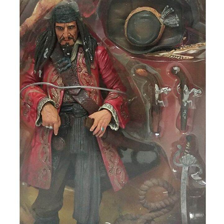 [COD]NECA Pirates Of The Caribbean Capt Teague Captain Jack Sparrow PVC ...
