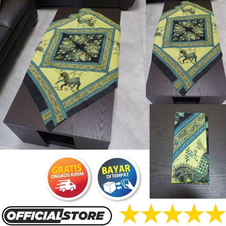 Taplak Meja Kain Atau Taplak Meja Tamu Persegi Empat Motif Batik Bahan ...