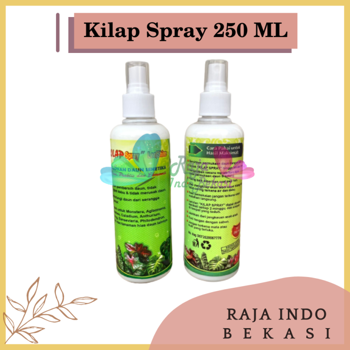 Kilap Spray Daun Oles 250ml Pengkilap Daun Seketika Leafshine Super ...